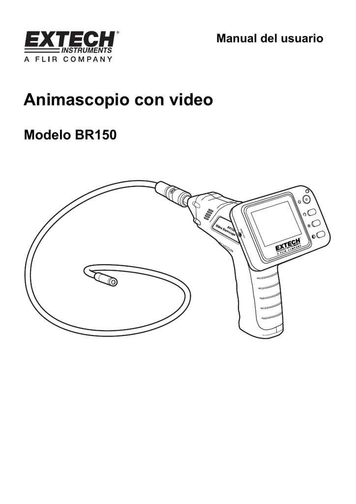 Boroscopio con cámara Extech BR 150